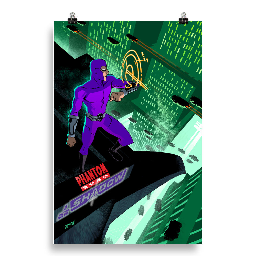 Phantom 2040: A New Shadow Poster – ComicsKingdom